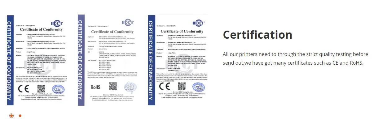 Todojet 중국 강도 공장 제조 업체 Dtf Uv 프린터 생산 라인 Todojet Uv 프린터 및 Dtf 프린터 제조 업체 A3 Uv 프린터 6090uv 프린터